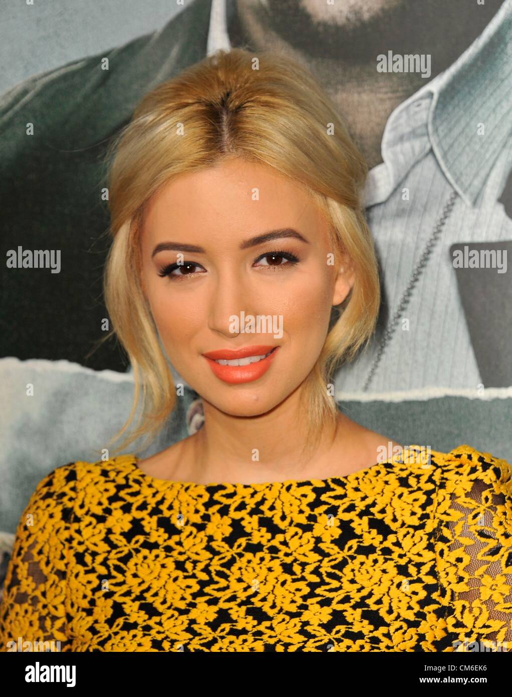 Christian Serratos at arrivals for ALEX CROSS Premiere, Cinerama Dome ...