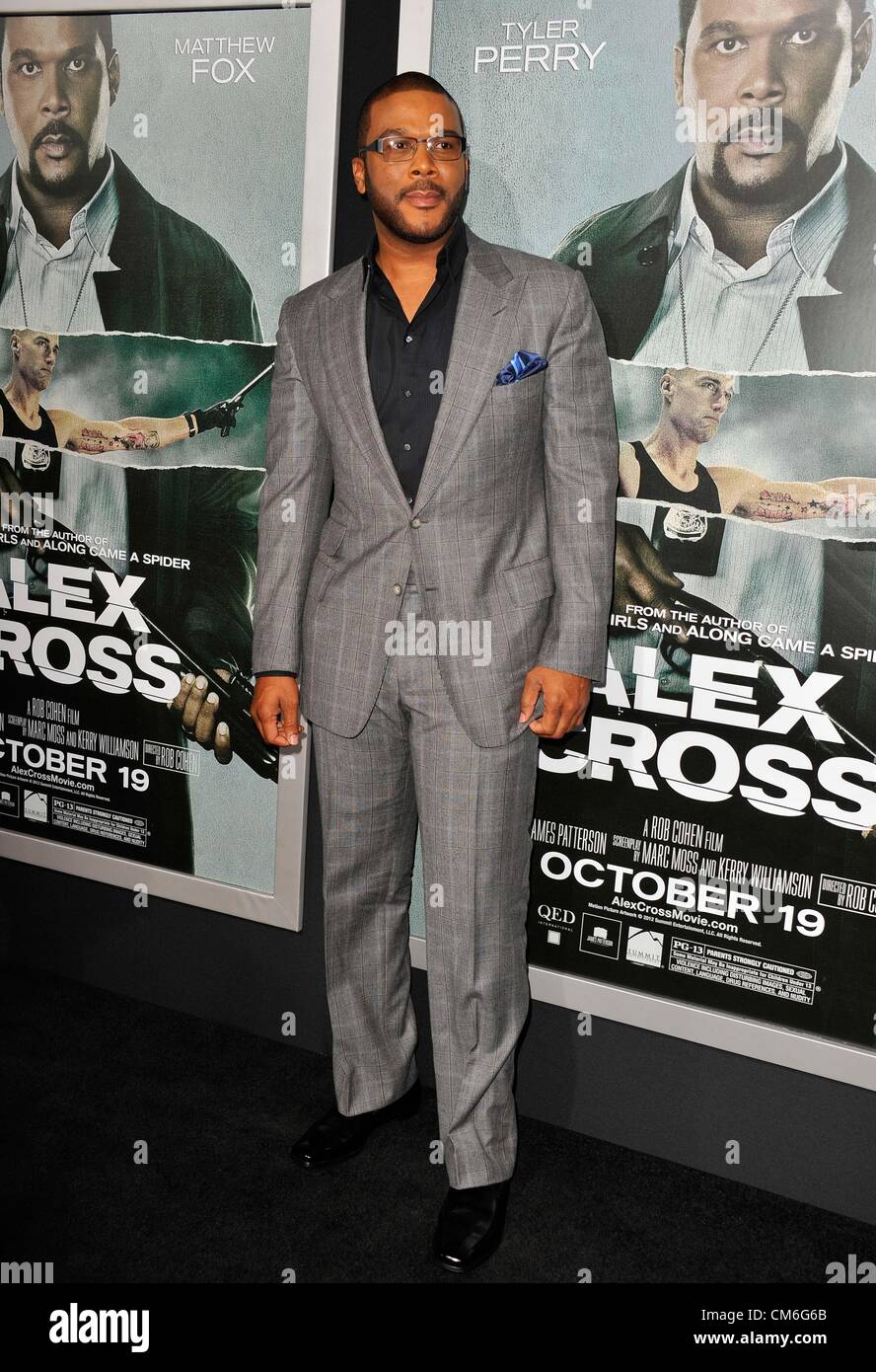 Oct. 15, 2012 - Los Angeles, California, U.S. - Tyler Perry Attending ...