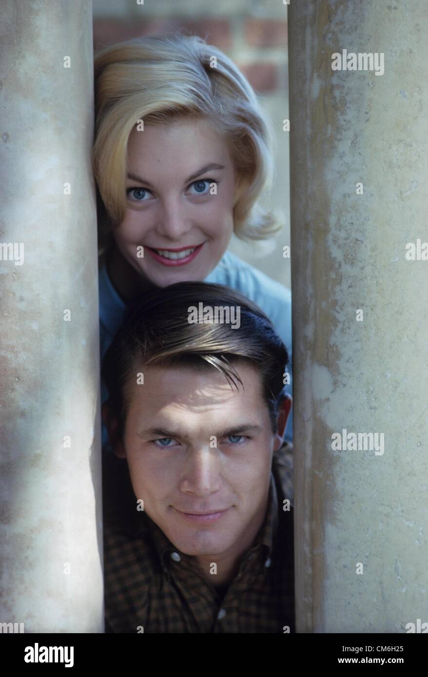 CHAD EVERETT Susan Hall 1962.Z4852.(Credit Image: © Bill Kobrin/Globe ...