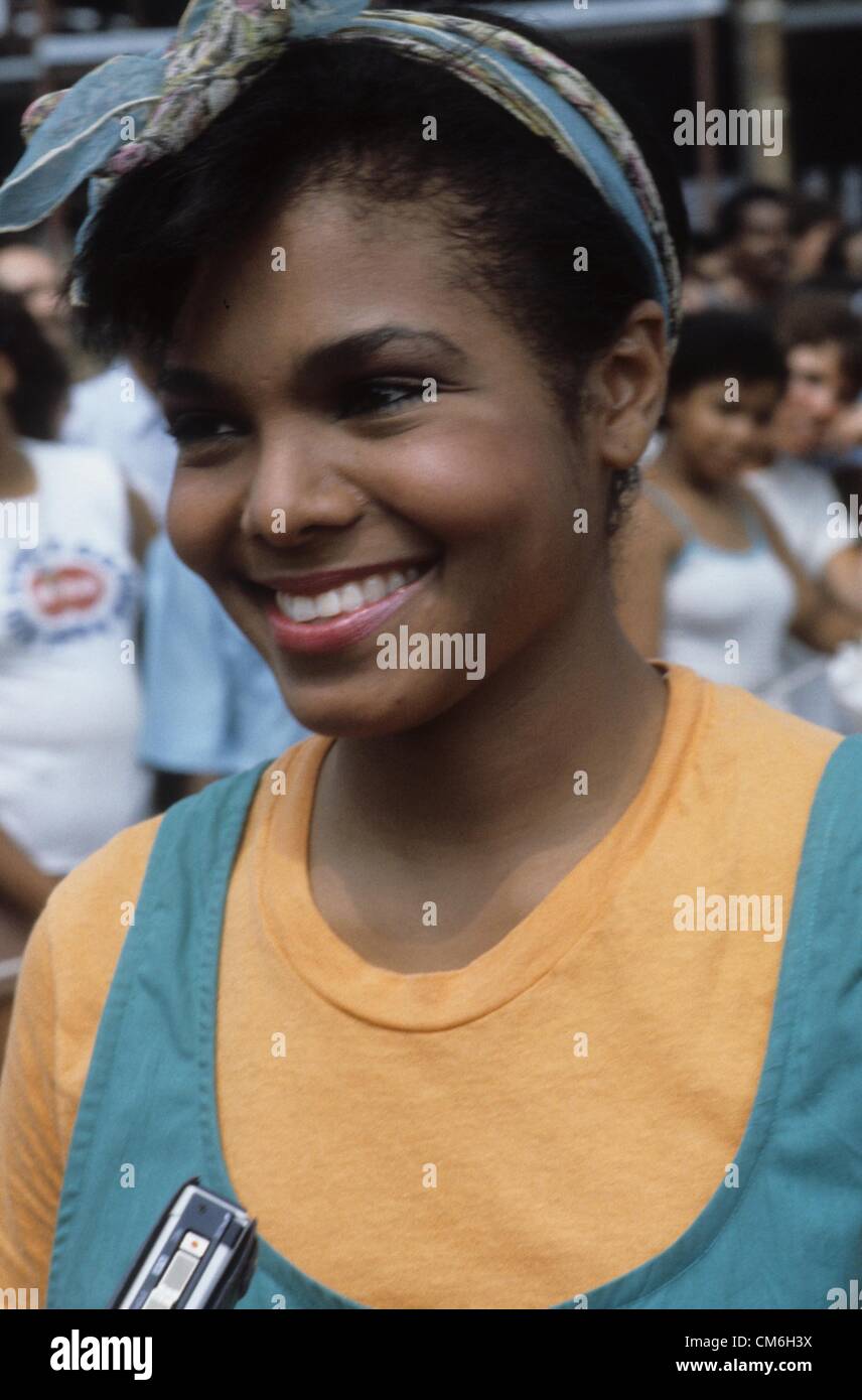 JANET JACKSON 1984.Supplied by Photos, inc.(Credit Image: © Supplied By Globe Photos, Inc/Globe ...