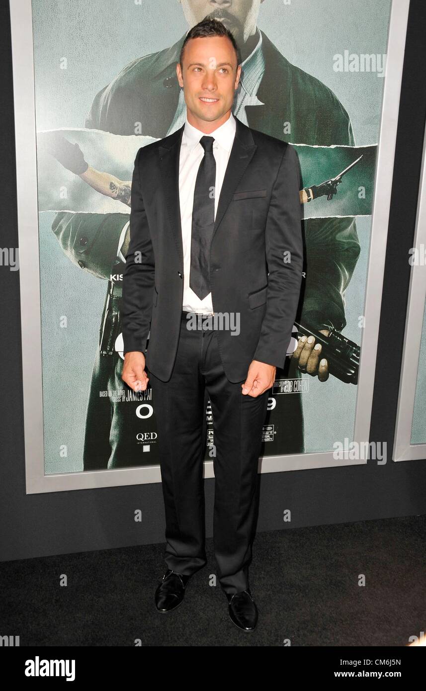 Oscar Pistorius at arrivals for ALEX CROSS Premiere, Cinerama Dome at ...
