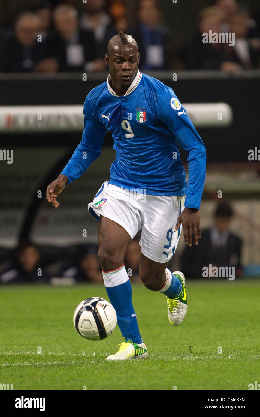 Mario Balotelli (ITA), OCTOBER 16, 2012 - Football / Soccer : FIFA ...