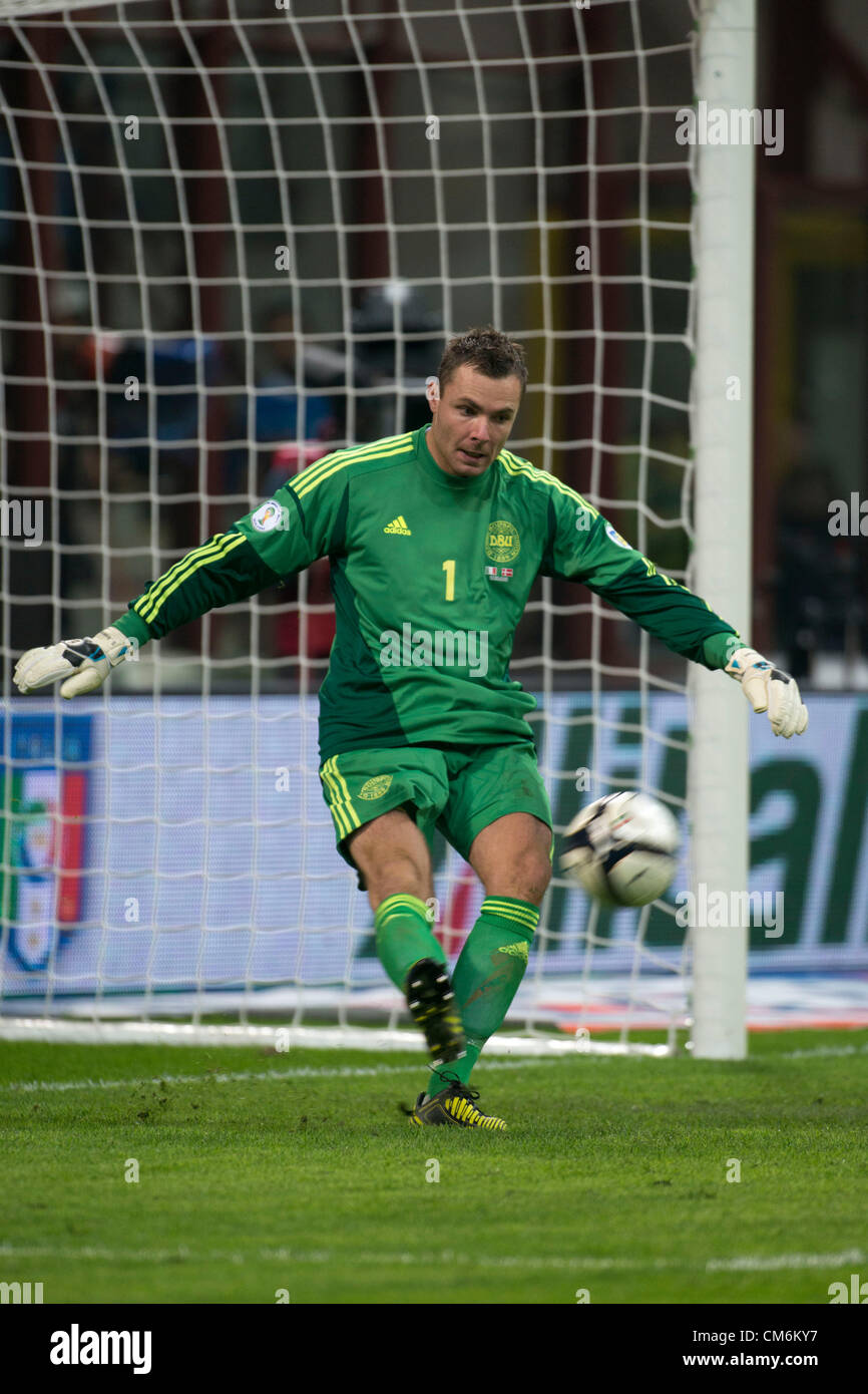 Stephan Andersen (DEN), OCTOBER 16, 2012 - Football / Soccer : FIFA ...