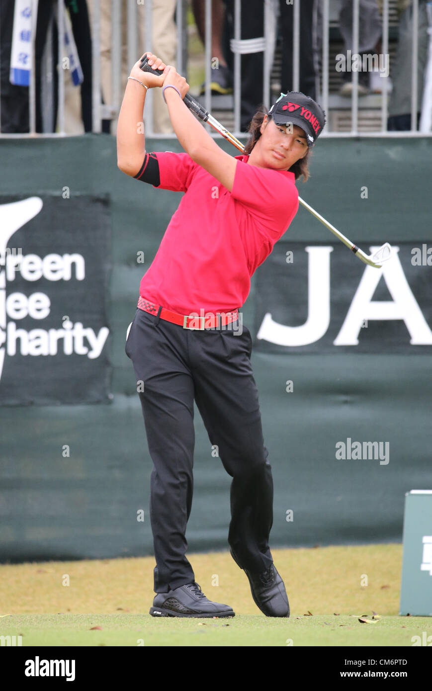 Ryo Ishikawa (JPN), OCTOBER 13, 2012 - Golf : Ryo Ishikawa of Japan in ...