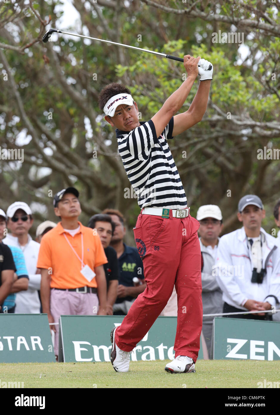 Hiroyuki Fujita (JPN), OCTOBER 13, 2012 - Golf : Hiroyuki Fujita of ...