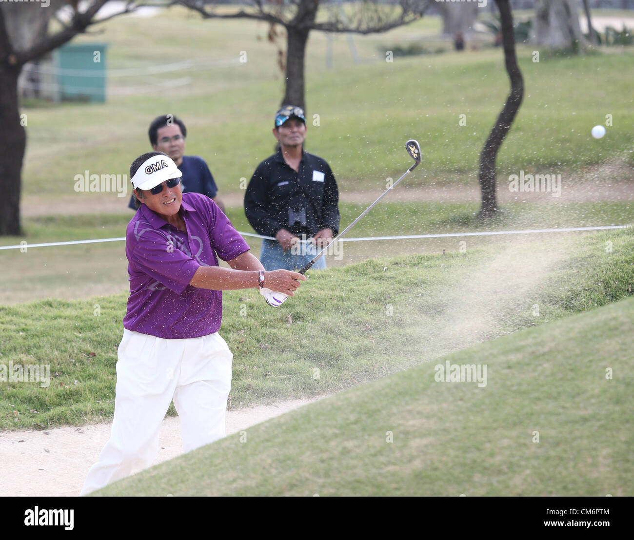 Masashi Ozaki (JPN), OCTOBER 11, 2012 - Golf : Masashi Ozaki of Japan ...