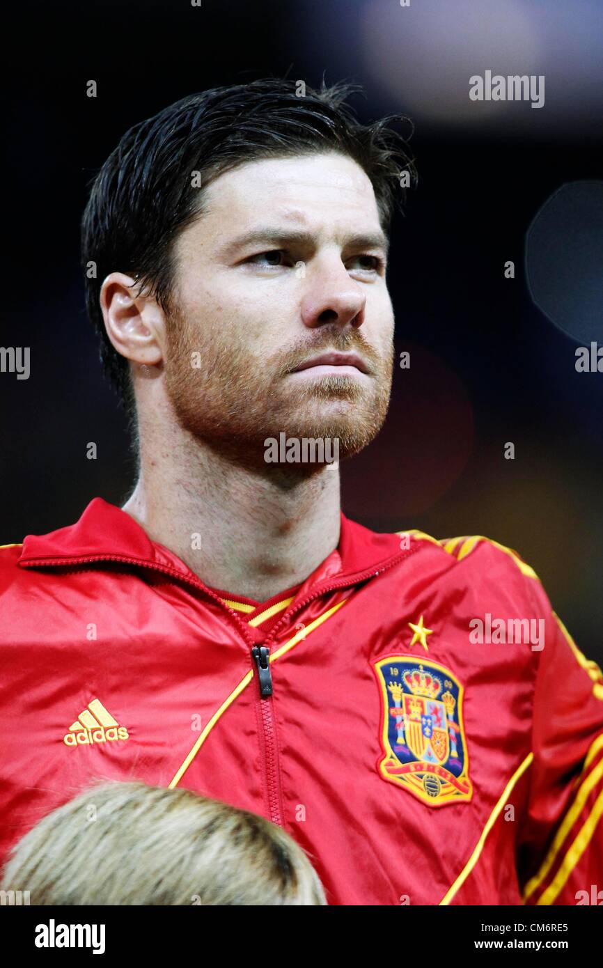 Xabi Alonso (ESP), OCTOBER 16, 2012 - Football / Soccer : FIFA World ...