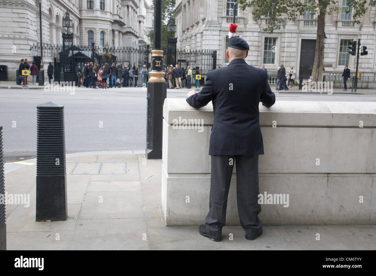 8th October 2012. Westminster London,UK Veteran Soldiers from the ...