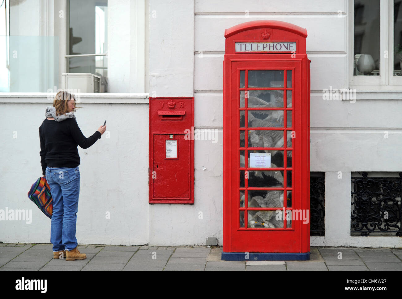 Quirky phone box hi-res stock photography and images - Alamy