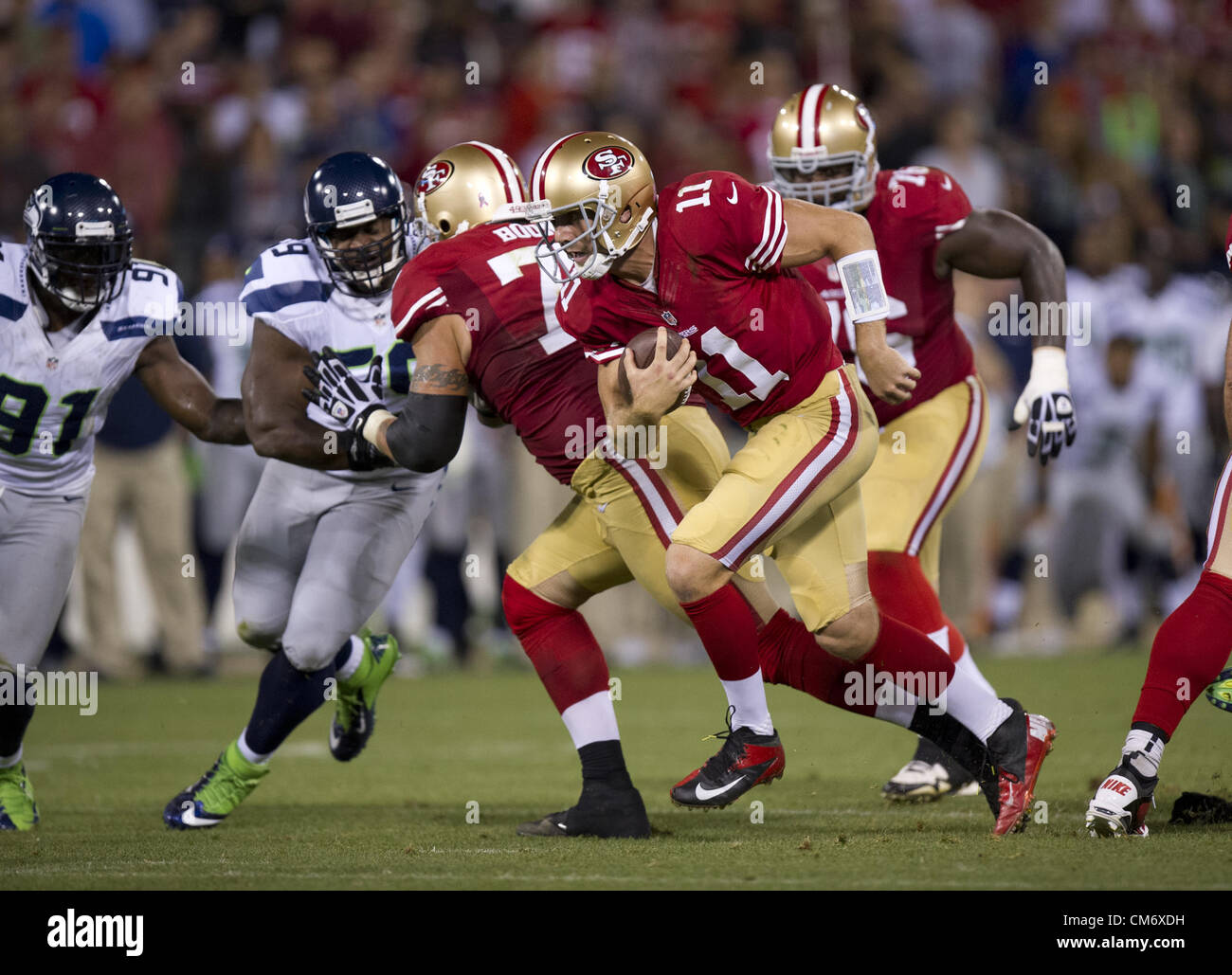 Oct. 18, 2012 - San Francisco, CA, USA - San Francisco 49ers ...