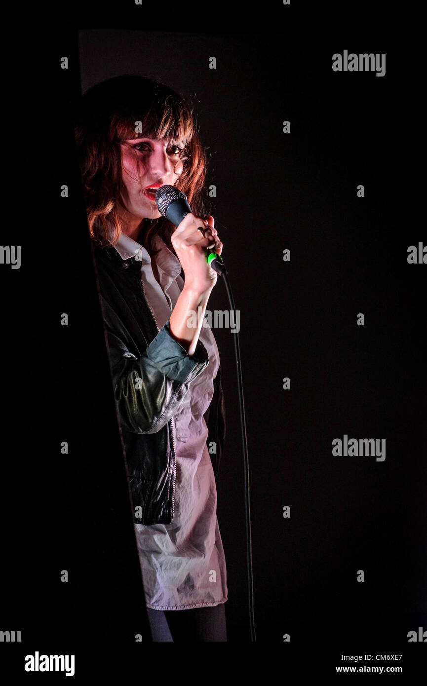 Oct. 18, 2012 - Toronto, Ontario, Canada - Lead singer-songwrighter of ...