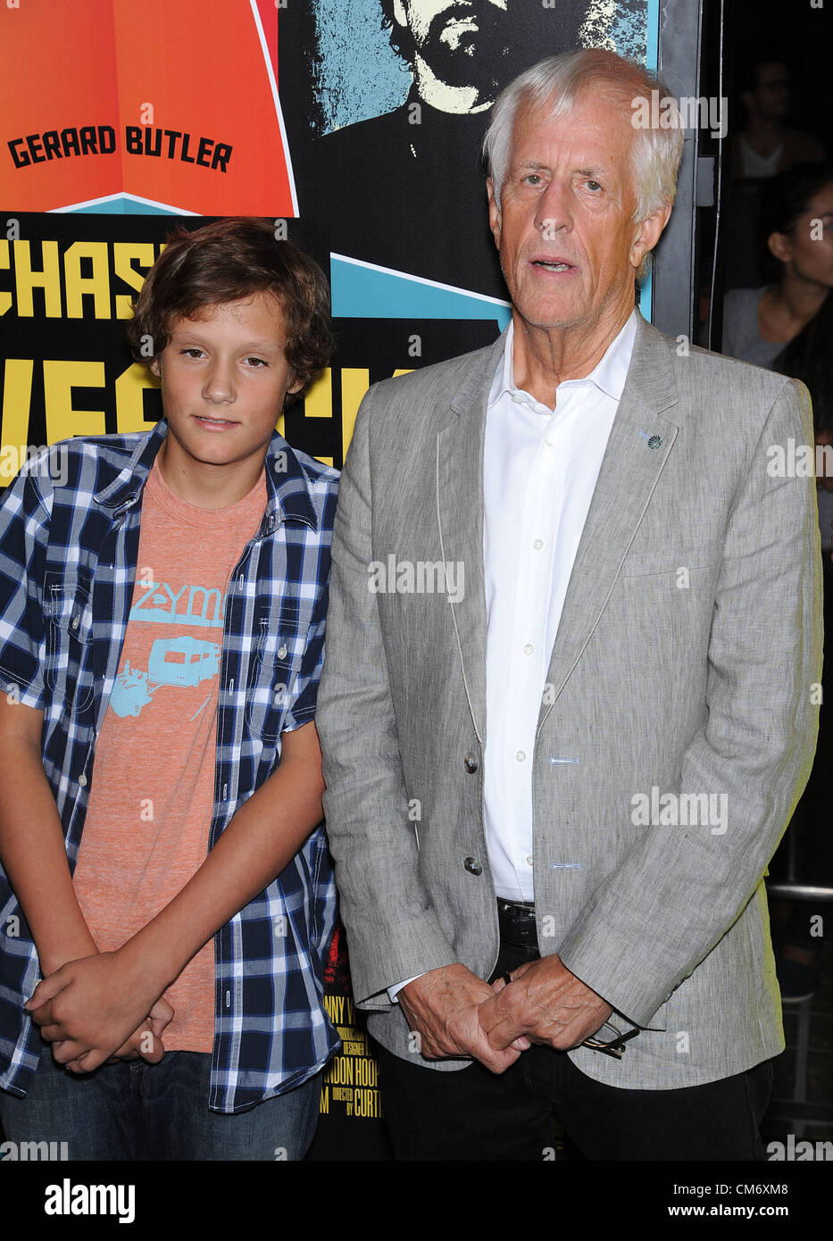 Oct. 18, 2012 - Los Angeles, California, U.S. - Michael Apted & son ...