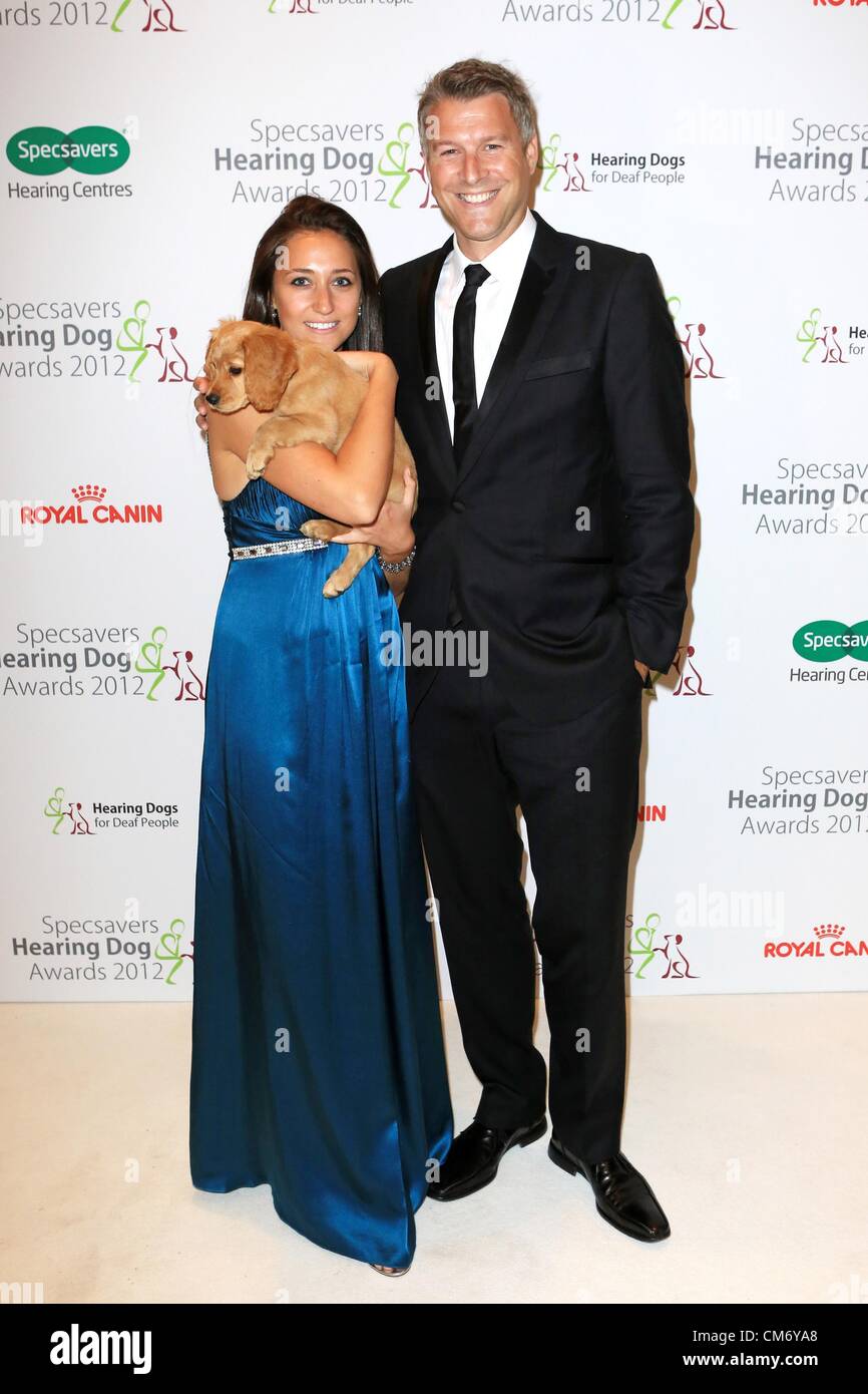 18.10.12 - Dan Lobb and Rachel Ditchburn at the Specsavers Hearing Dog ...