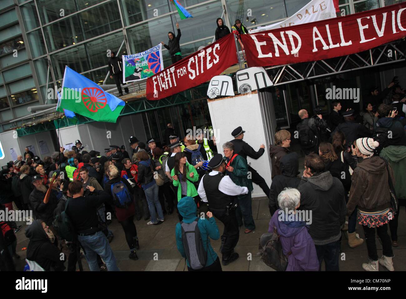 London, UK. 19th October 2012 A demonstration organised by the ...