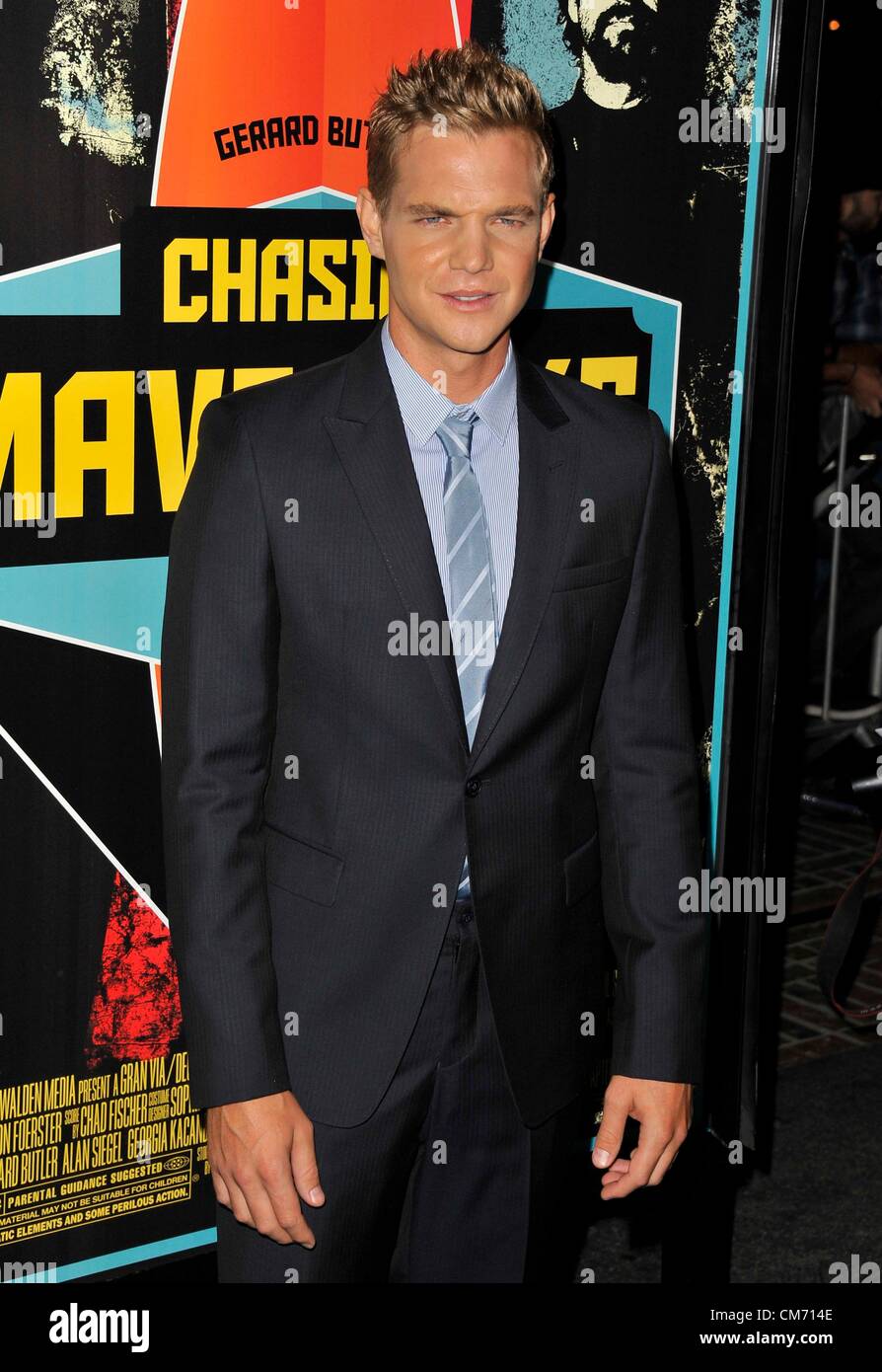 Los Angeles, California. 18th October 2012. Taylor Handley at arrivals ...