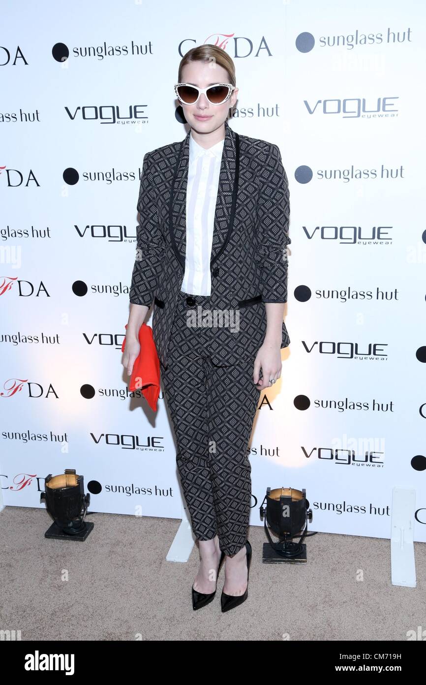 New York, USA. 18th October 2012. Emma Roberts at arrivals for ...