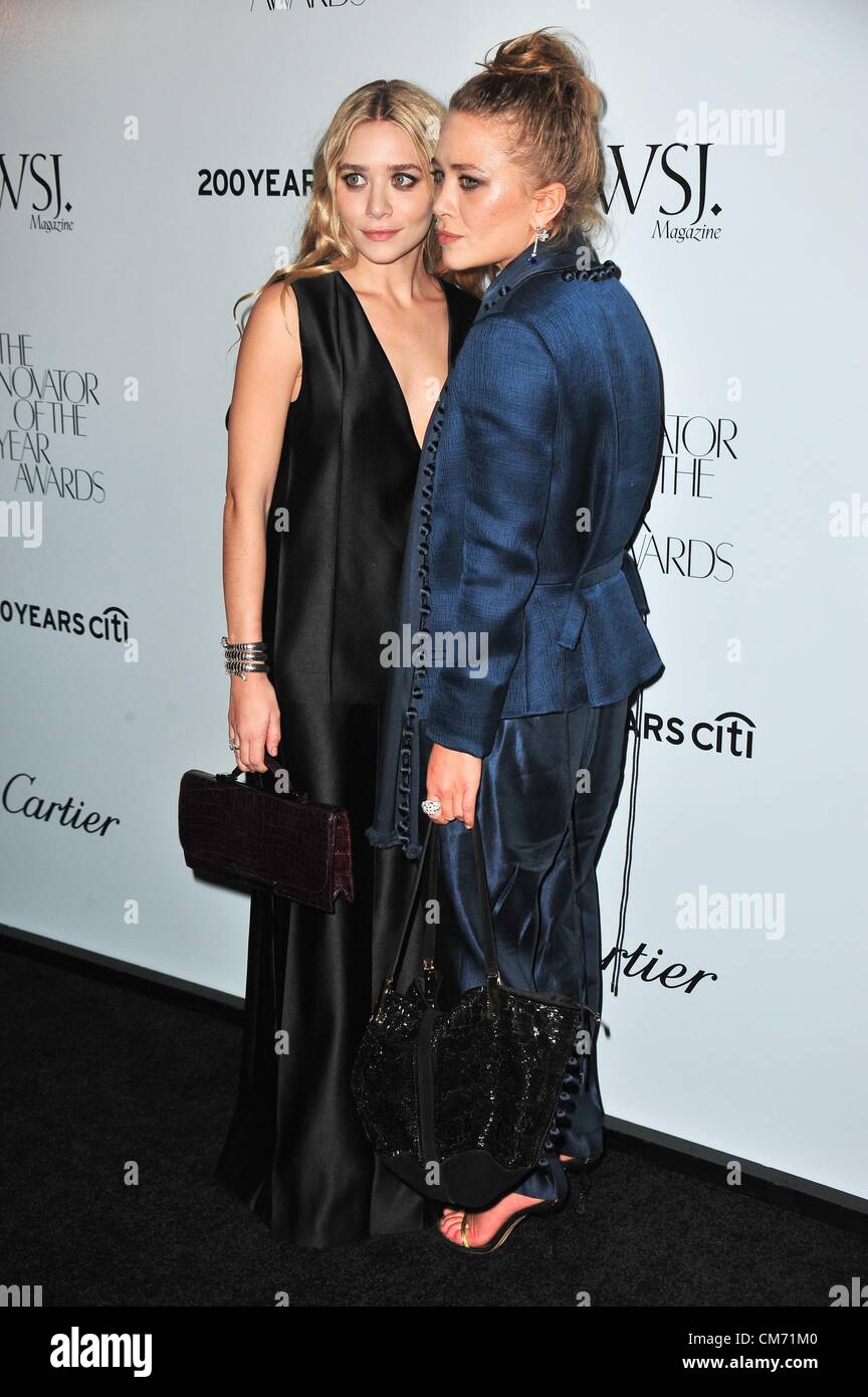 New York, USA. 18th October 2012. Ashley Olsen, Mary-Kate Olsen at ...