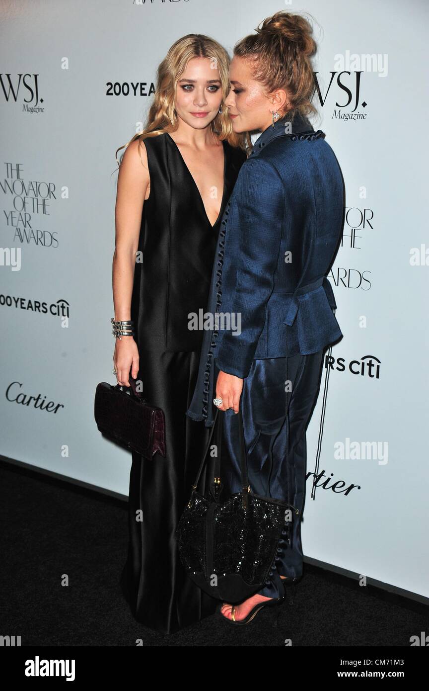 New York, USA. 18th October 2012. Ashley Olsen, Mary-Kate Olsen at ...