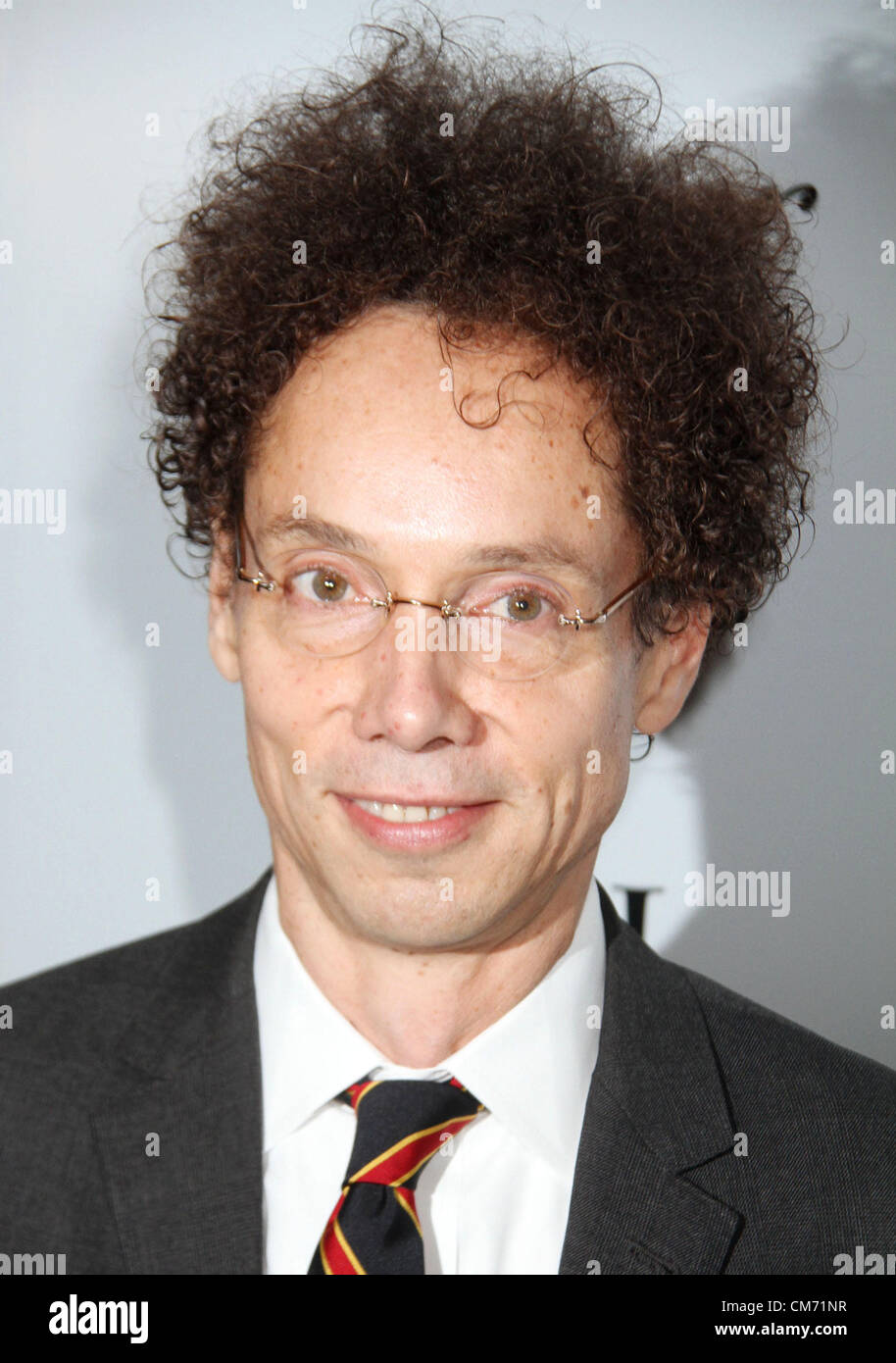 Oct. 18, 2012 - New York, New York, U.S. - Author MALCOLM GLADWELL ...