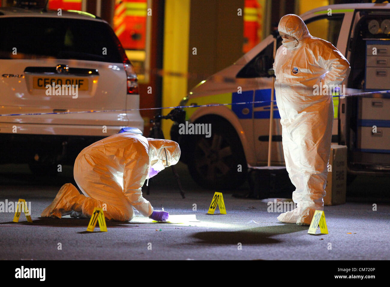 Gathering evidence hi-res stock photography and images - Alamy