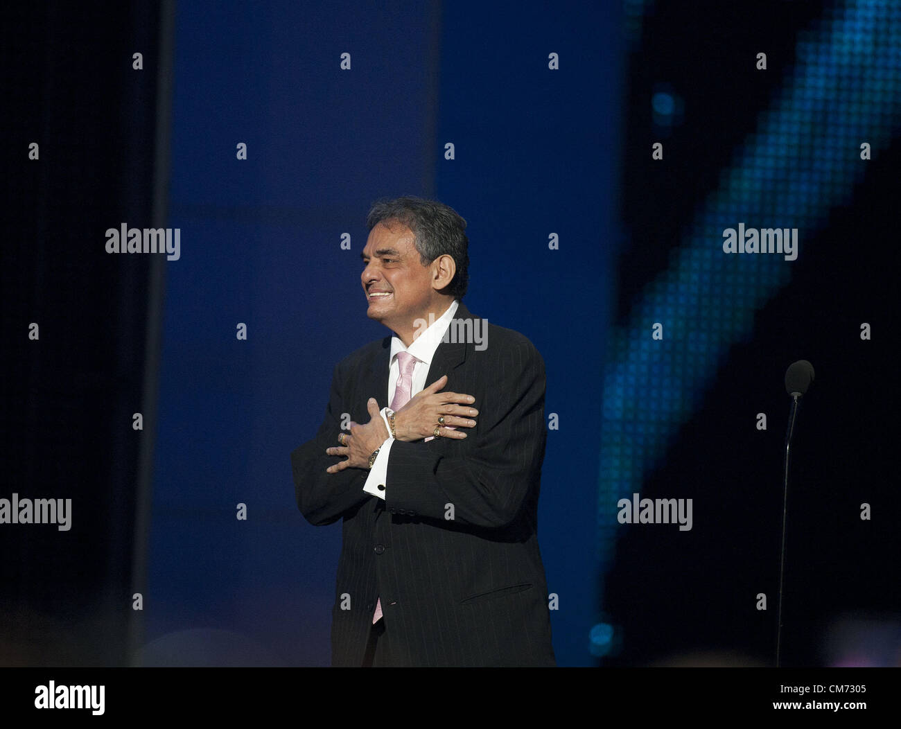 Oct. 18, 2012 - Los Angeles, CALIFORNIA, USA - Singer Jose Jose appears ...