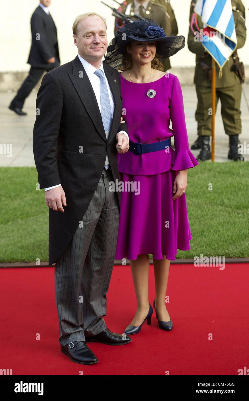 Oct. 20, 2012 - Luxembourg, Spain - attend a Religious wedding of HRH Guillaume the Hereditary ...