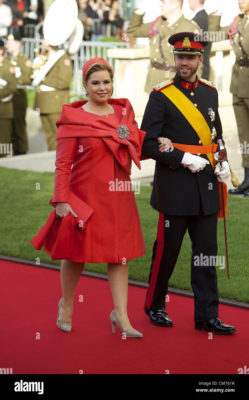 Oct. 20, 2012 - Luxembourg, Spain - Guillaume, Hereditary Grand Duke of Luxembourg attend a ...