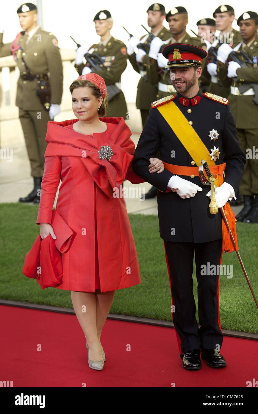 Oct. 20, 2012 - Luxembourg, Spain - Guillaume, Hereditary Grand Duke of Luxembourg attend a ...