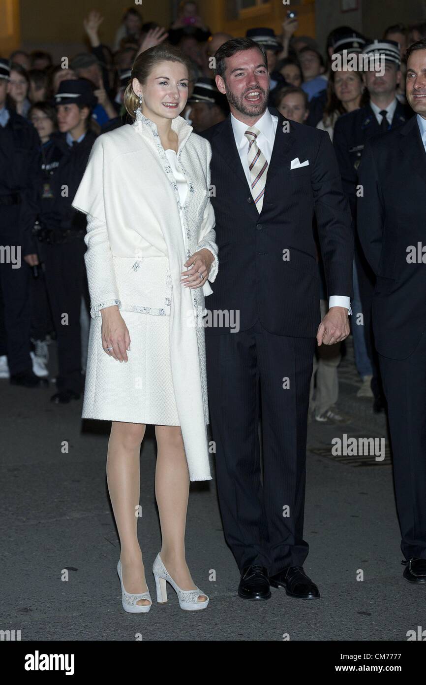 Oct. 20, 2012 - Luxembourg, Spain - Guillaume, Hereditary Grand Duke of Luxembourg, and Belgian ...