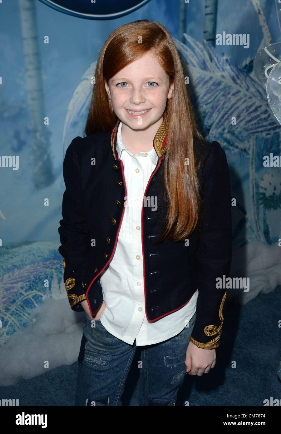 Clare Foley at arrivals for SECRET OF THE WINGS Premiere, AMC Loews ...
