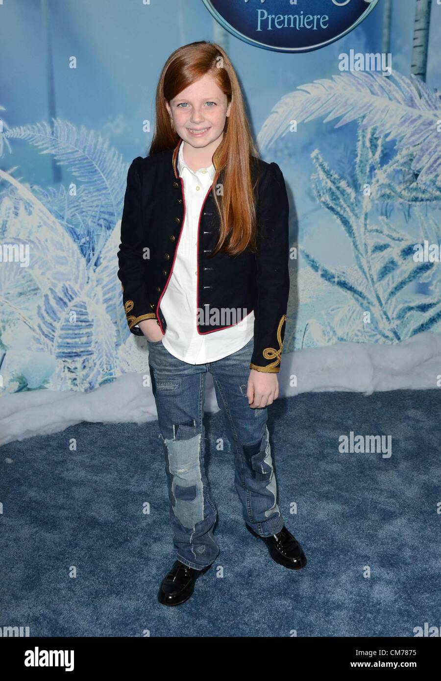 Clare Foley at arrivals for SECRET OF THE WINGS Premiere, AMC Loews ...