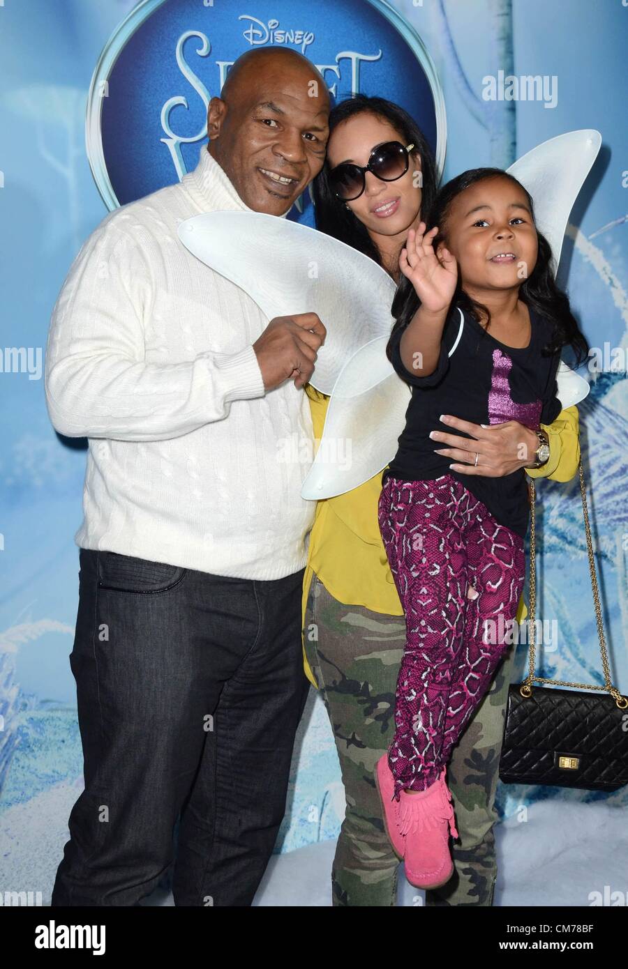 Mike Tyson, Lakiha Spicer, Milan Tyson at arrivals for SECRET OF THE ...