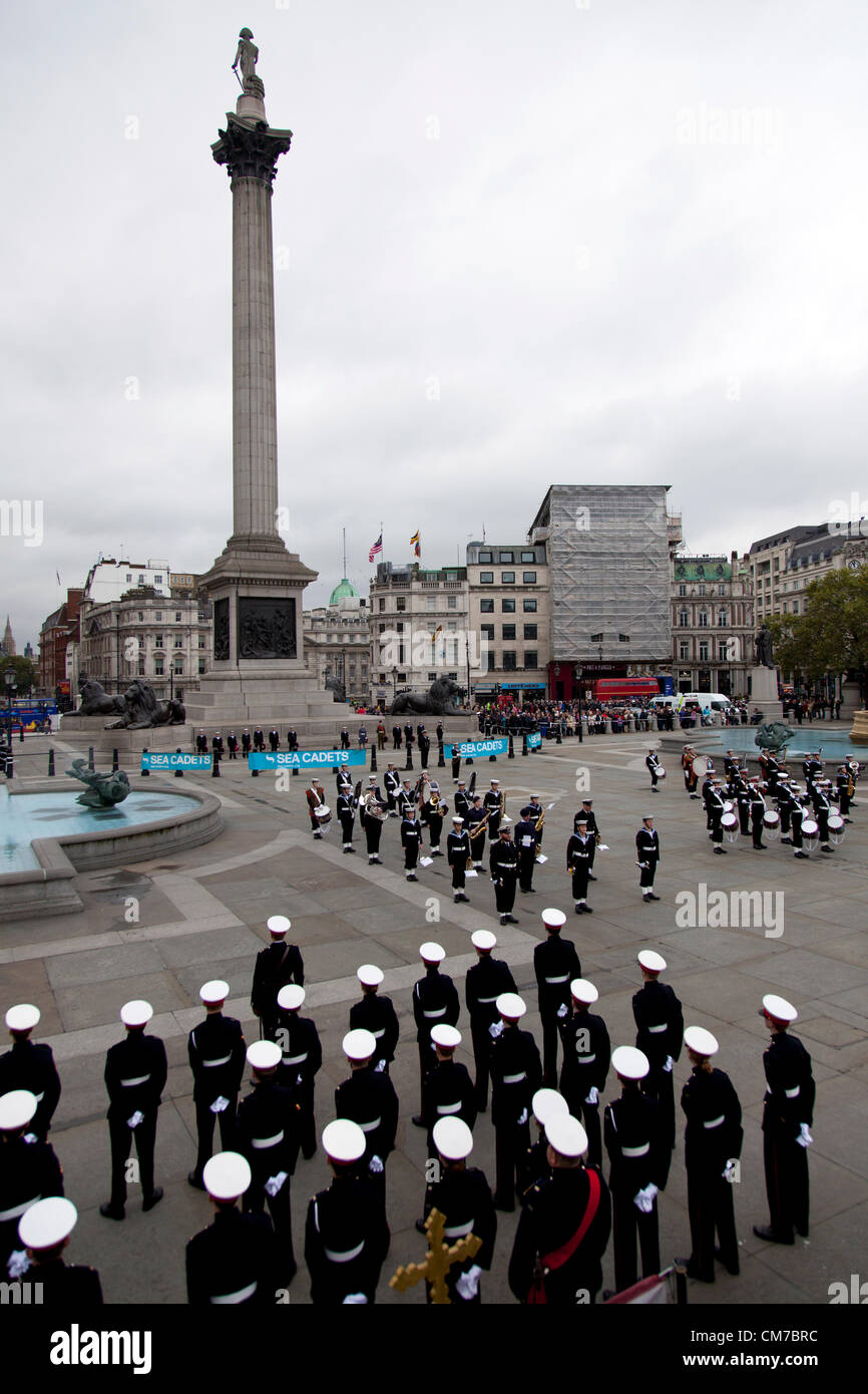 21st October 2012. The Sea Cadets annual Trafalgar Day Parade ...