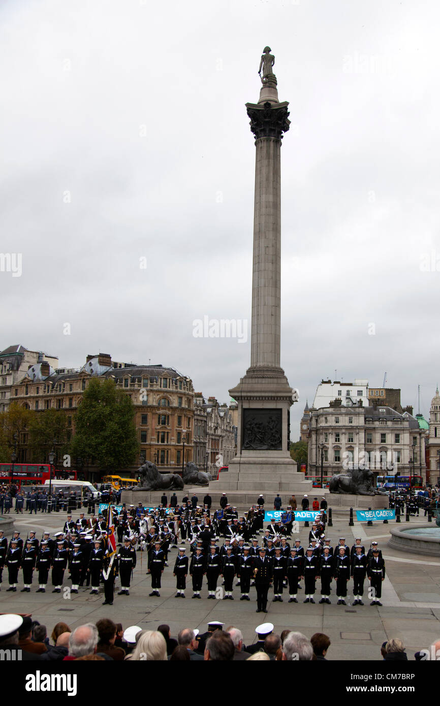 21st October 2012. The Sea Cadets annual Trafalgar Day Parade ...