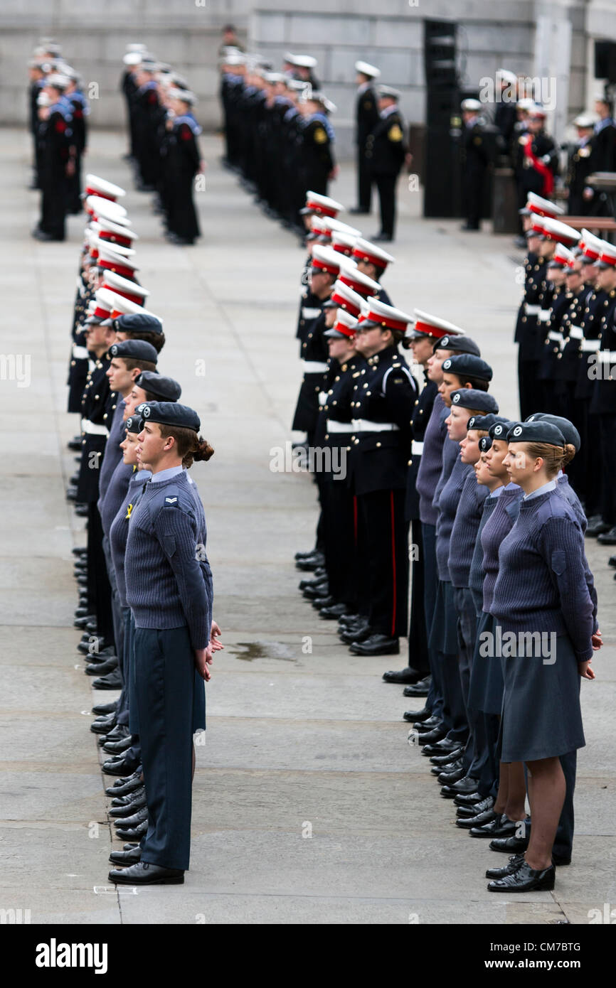 21st October 2012. The Sea Cadets annual Trafalgar Day Parade ...