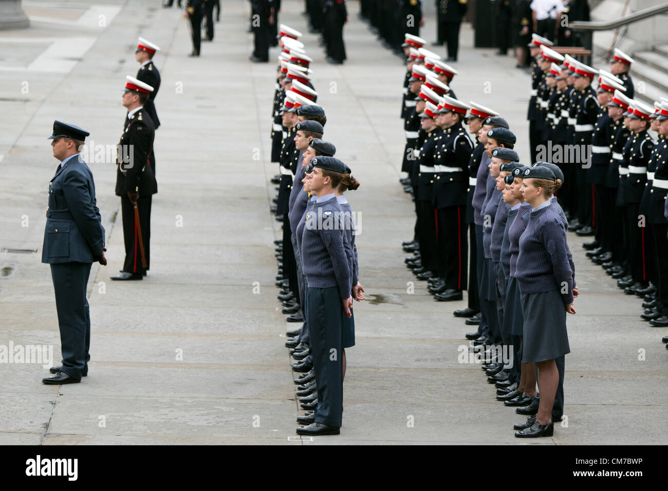 21st October 2012. The Sea Cadets annual Trafalgar Day Parade ...
