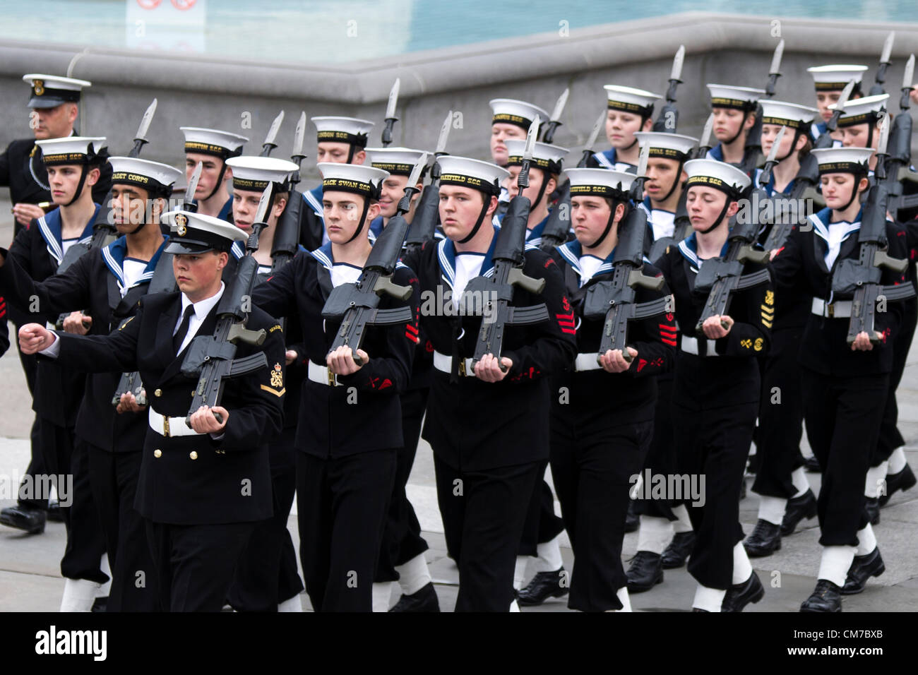21st October 2012. The Sea Cadets annual Trafalgar Day Parade ...