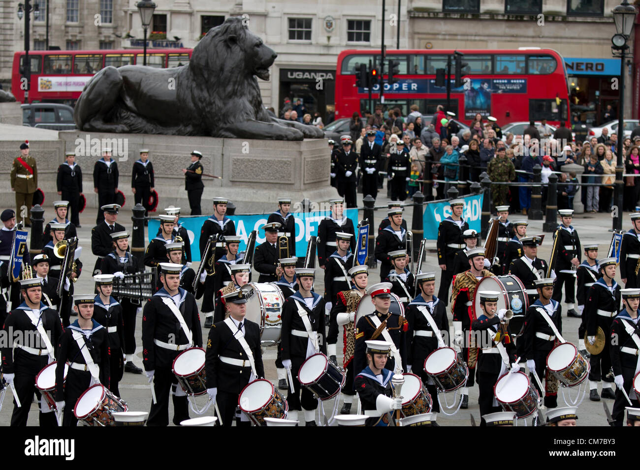 21st October 2012. The Sea Cadets annual Trafalgar Day Parade ...