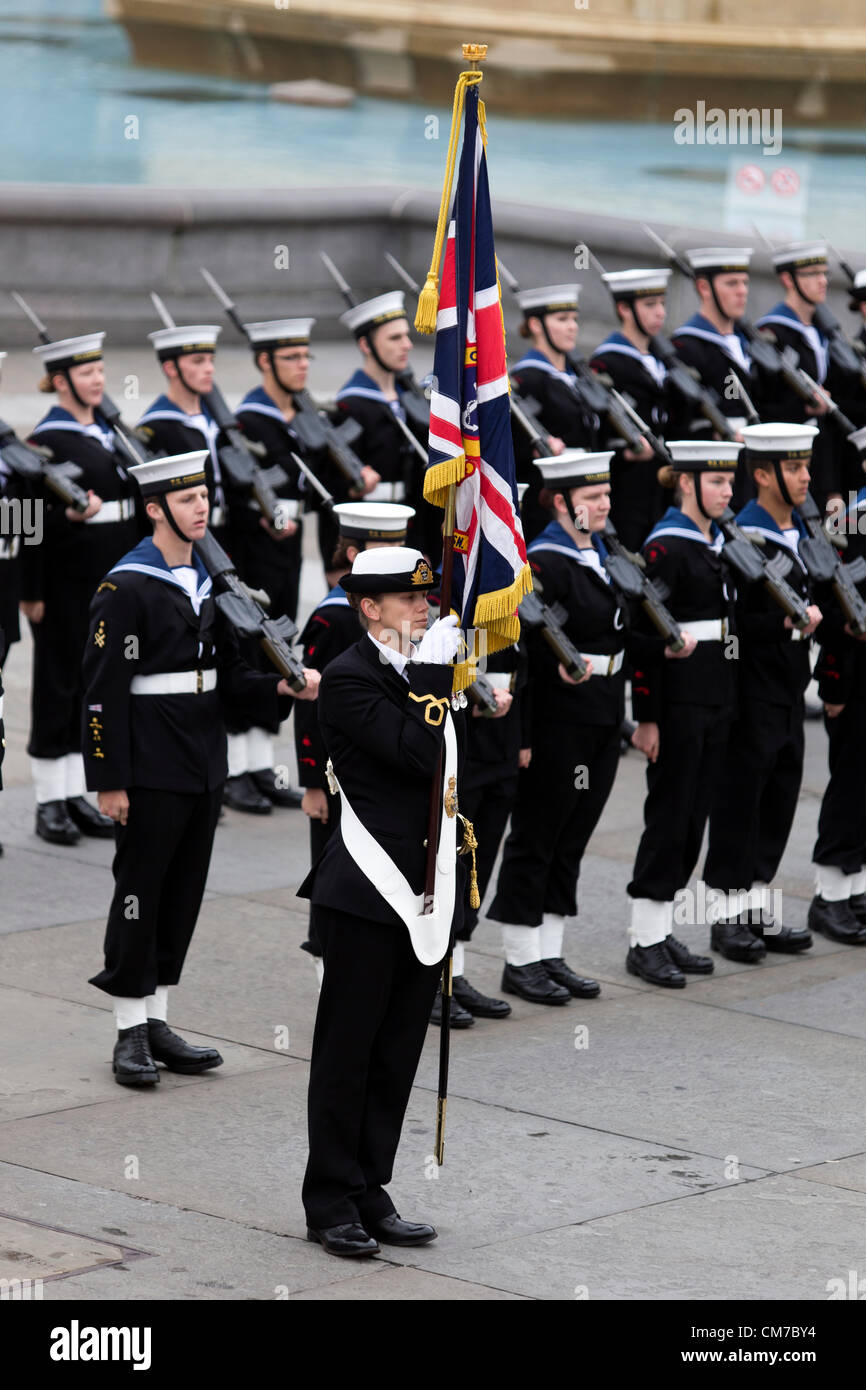 21st October 2012. The Sea Cadets annual Trafalgar Day Parade ...