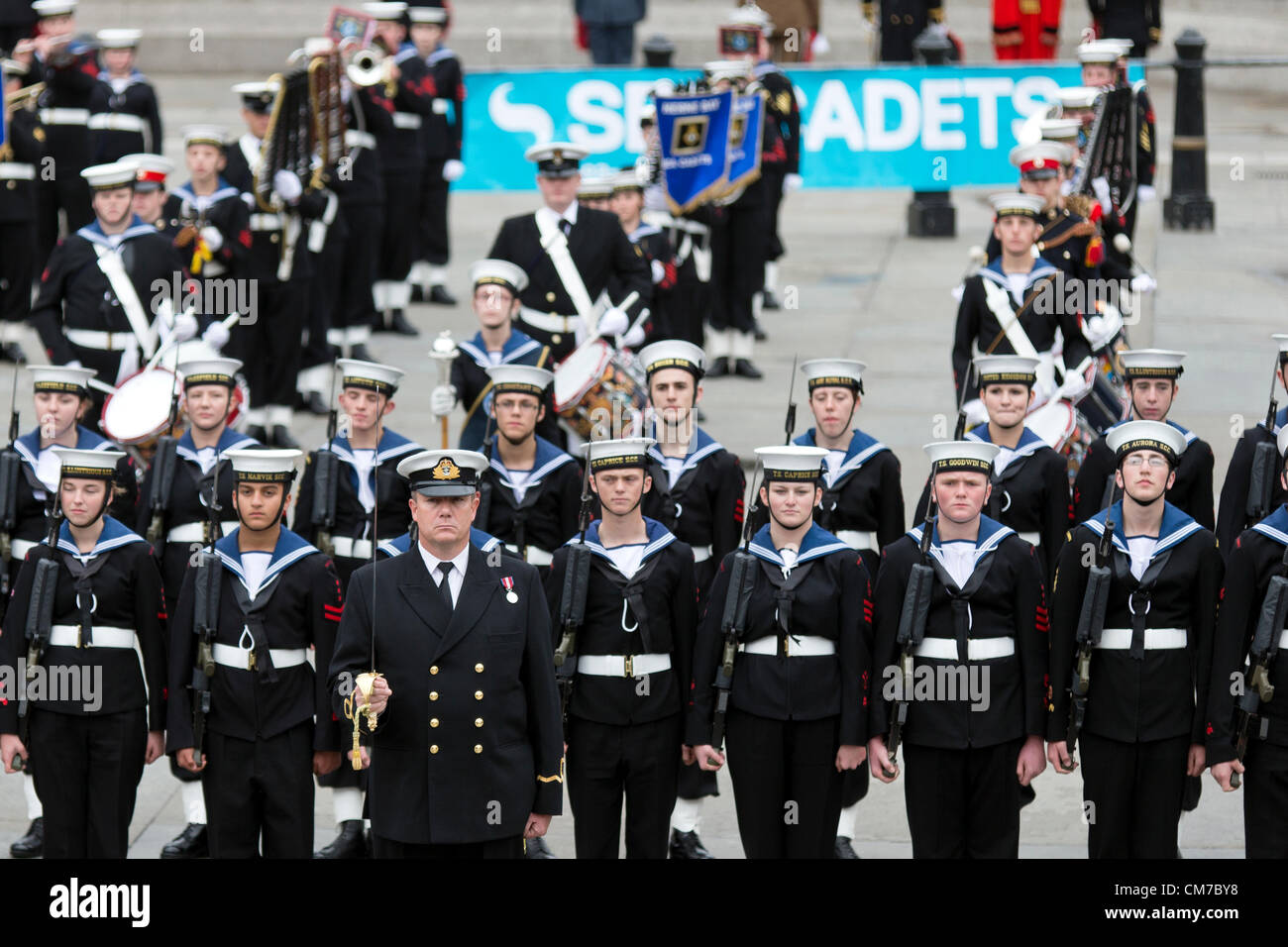 21st October 2012. The Sea Cadets annual Trafalgar Day Parade ...