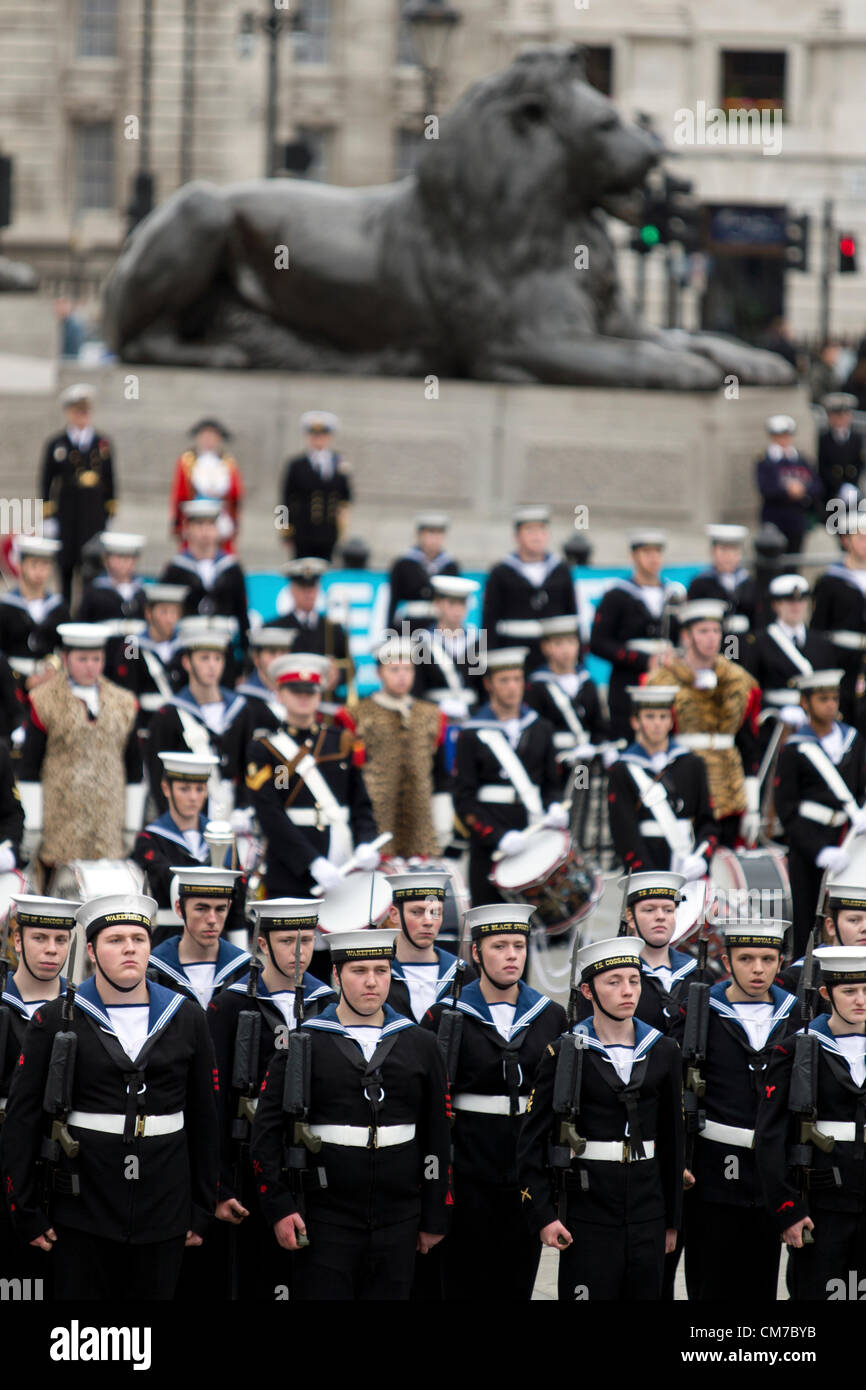 21st October 2012. The Sea Cadets annual Trafalgar Day Parade ...