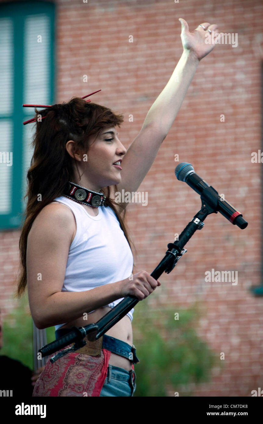 Oct. 21, 2012 - Los Angeles, California, U.S. - Jotdog's lead singer ...