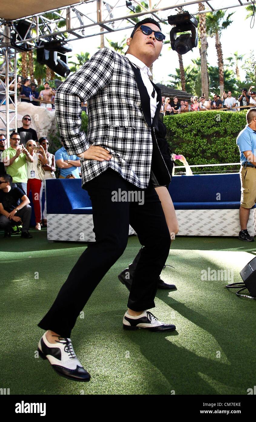 Las Vegas, Nevada, USA. 21st October 2012. PSY on stage for Psy ...