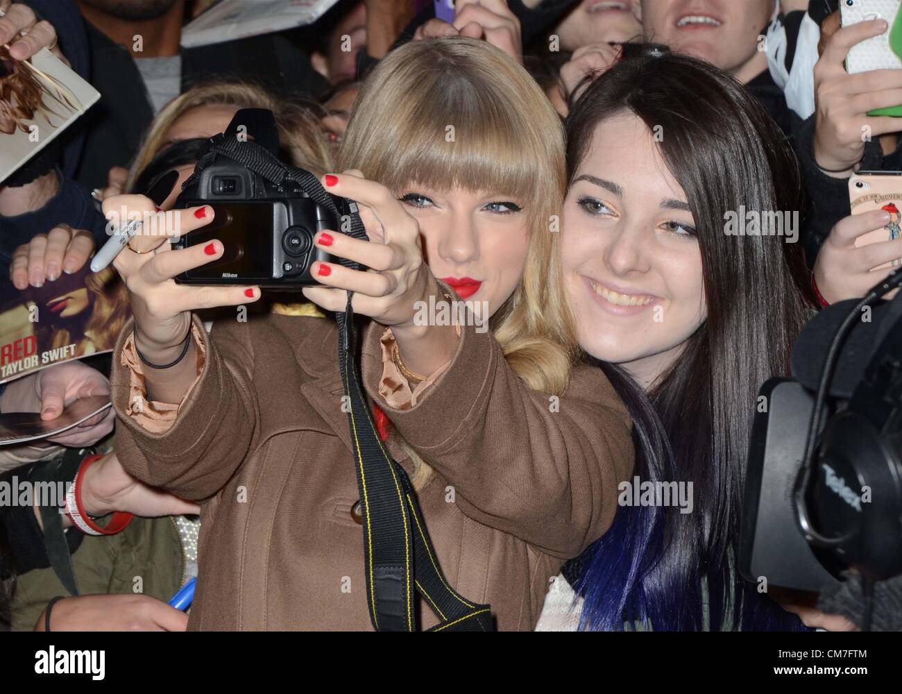Taylor Swift, at Good Morning America (GMA) out and about for CELEBRITY ...