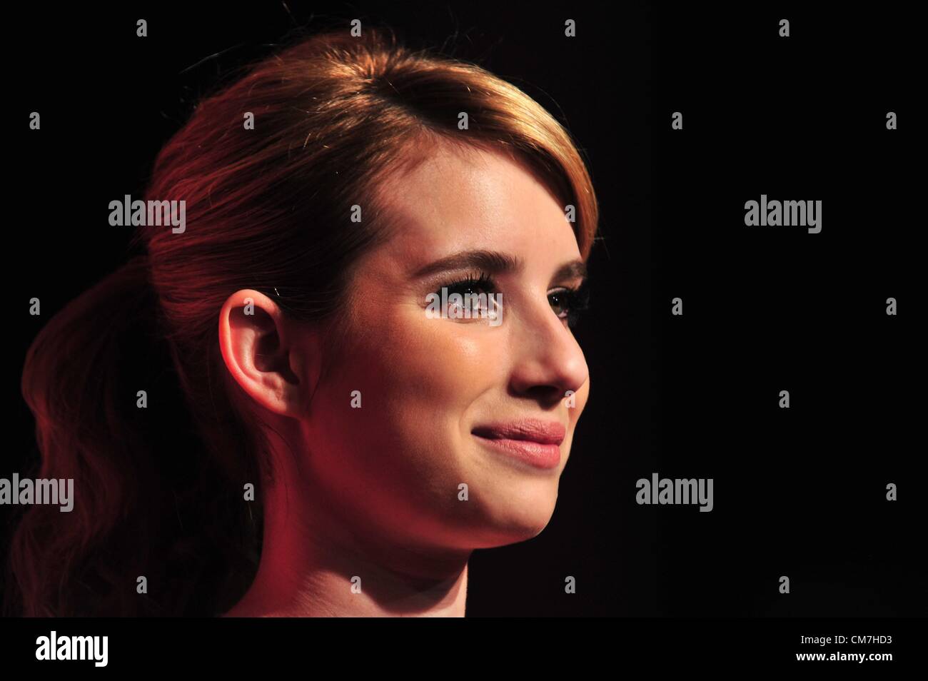 New York, USA. 22nd October 2012. Emma Roberts at arrivals for Kohl's ...