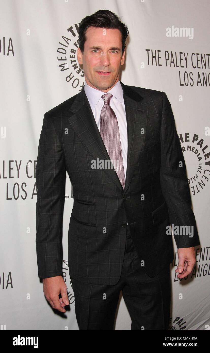 Oct. 22, 2012 - Los Angeles, California, U.S. - Jon Hamm attends Paley ...