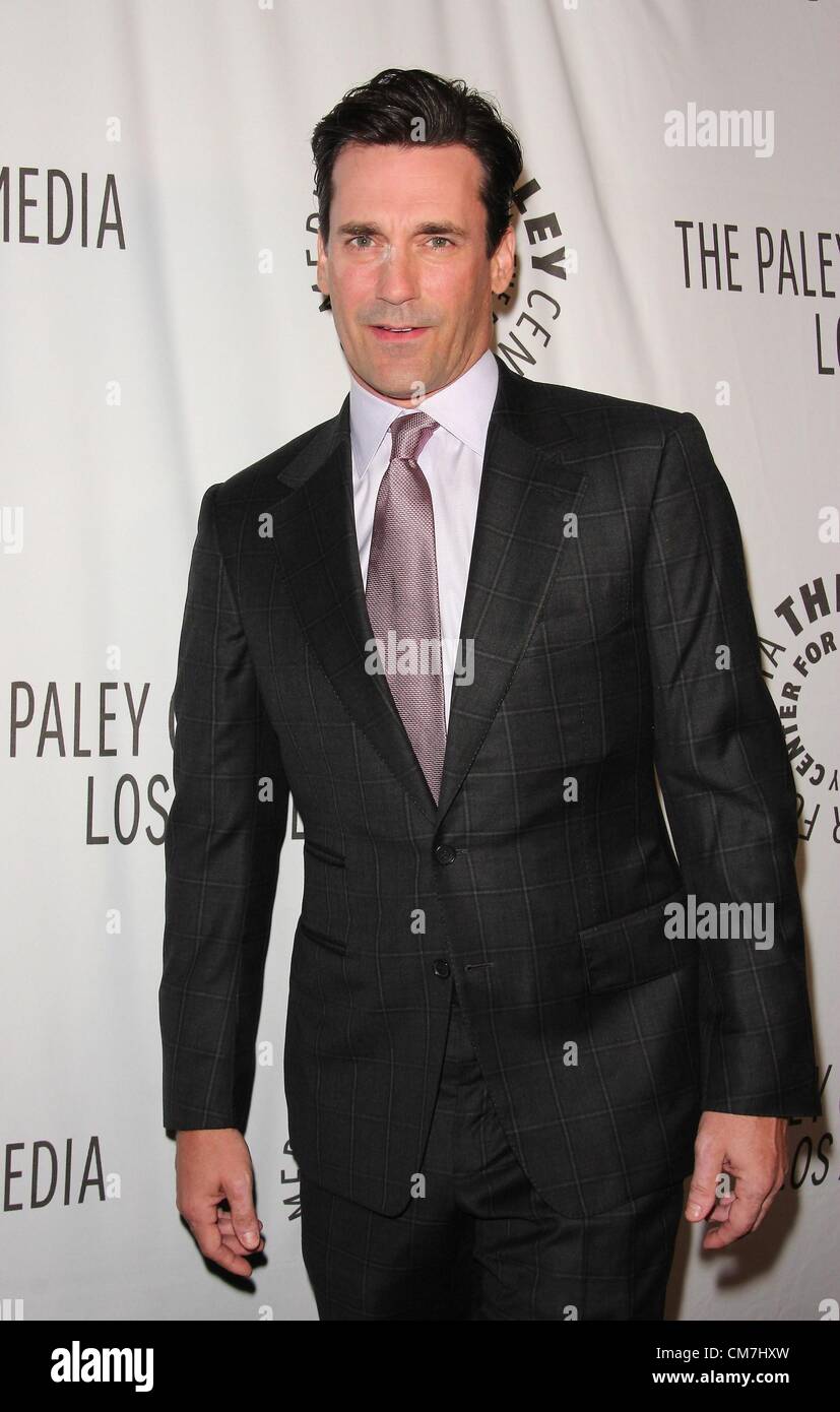 Oct. 22, 2012 - Los Angeles, California, U.S. - Jon Hamm attends Paley ...