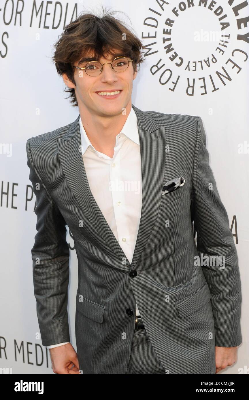 Los Angeles, USA. 22nd October 2012. RJ Mitte at arrivals for The Paley ...