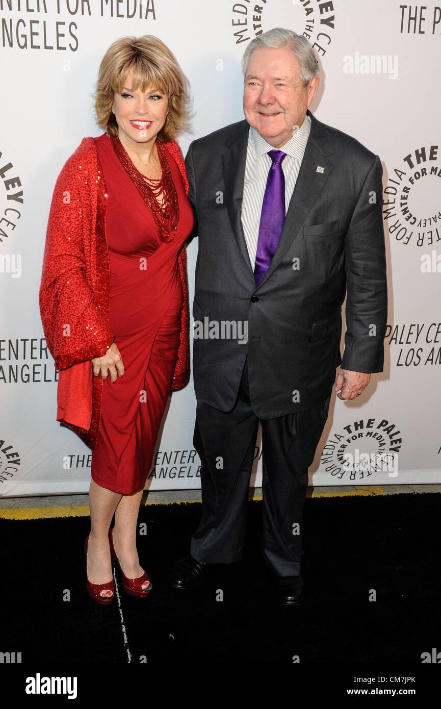 Los Angeles, USA. 22nd October 2012. Pat Mitchell, Frank E. Bennack, Jr ...