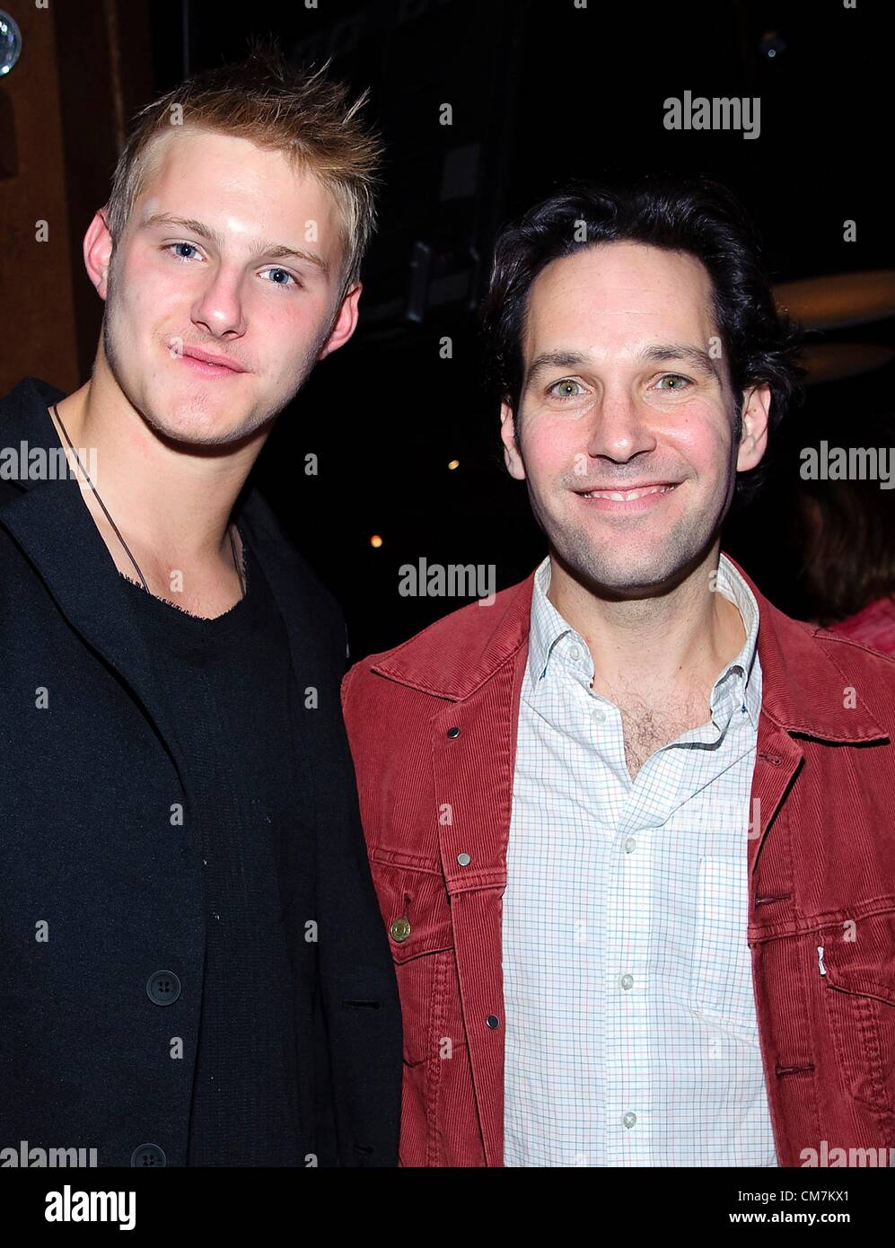 Alexander Ludwig and Paul Rudd in attendance for All Star Bowling Event ...